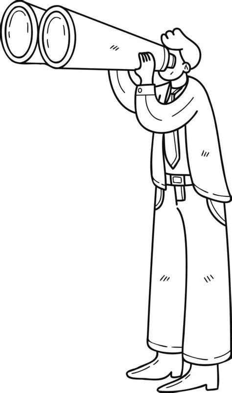 Binoculars Drawing
