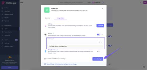 How To Send AI App Output To Notion Fireflies Ai