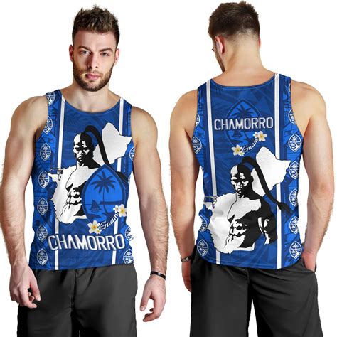 Guam Custom Personalised Tank Top Chamorro Warrior Traditional Tribal