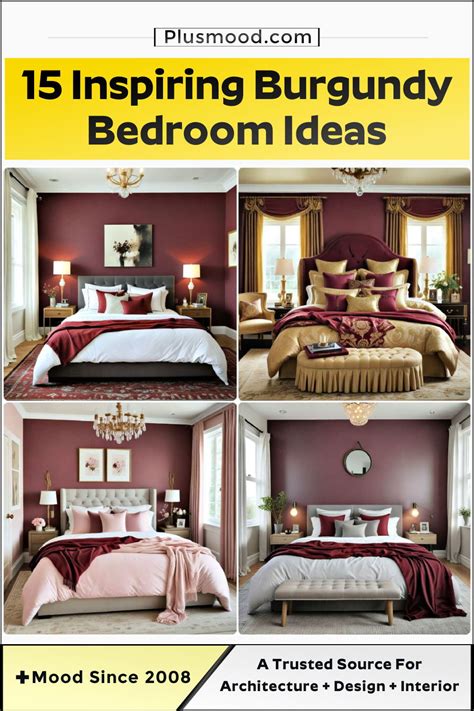 15 Burgundy Bedroom Ideas For A Rich And Elegant Look