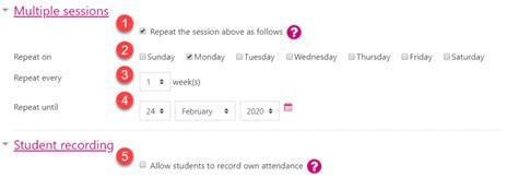 How Do I Record Student Attendance Of Teaching Sessions In Moodle