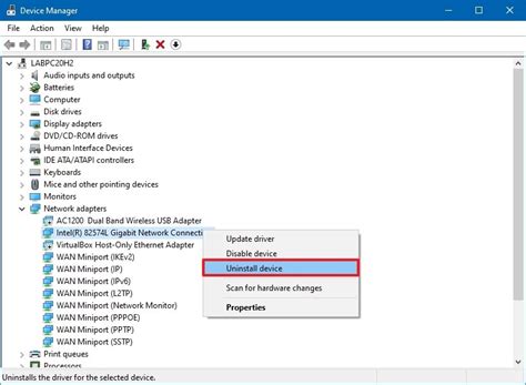 How To Uninstall Network Adapter Driver Windows