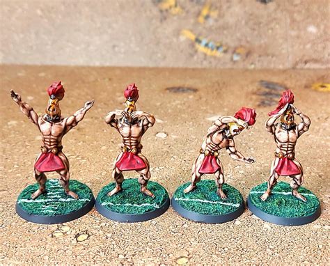 Painted Some Fabulous Custodes As Amazon Proxies Rbloodbowl