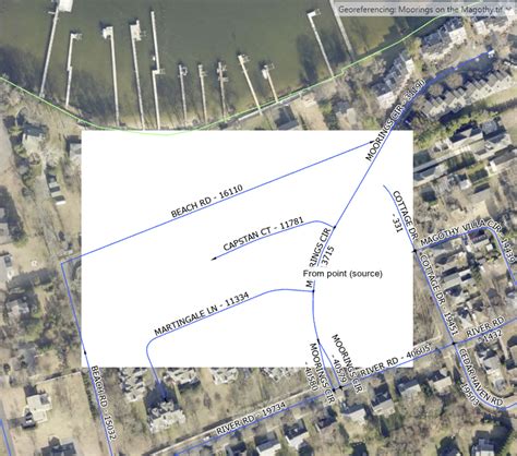 Georeferencing Plat Tiff Or Png Keeps Disappea Esri Community