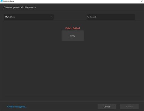 Game Publishing Failure Bug Studio Bugs Developer Forum Roblox