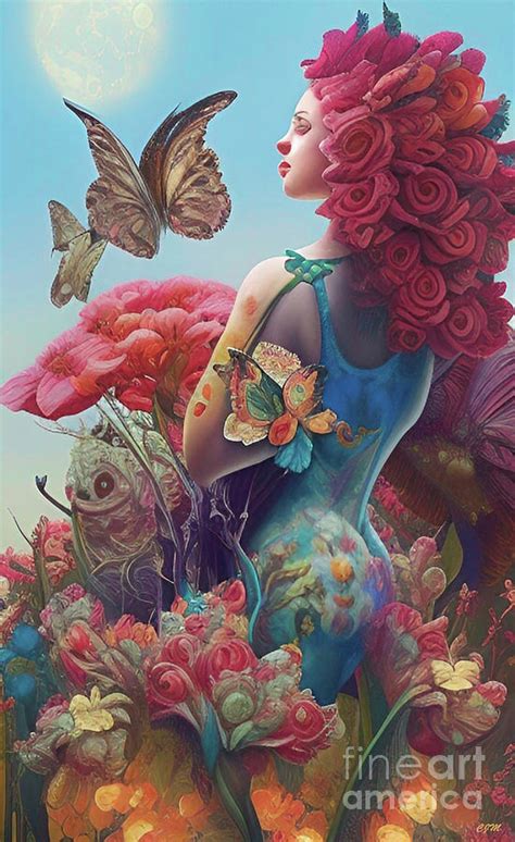 Essence Digital Art By Calvin Mullins Fine Art America