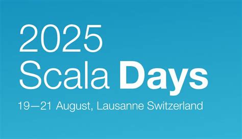 Virtuslab Scaladays Scala Techconference Developers Scala Space