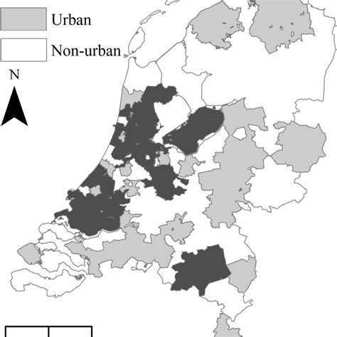 Regions By Degree Of Urbanization Based On Functional Urban Areas