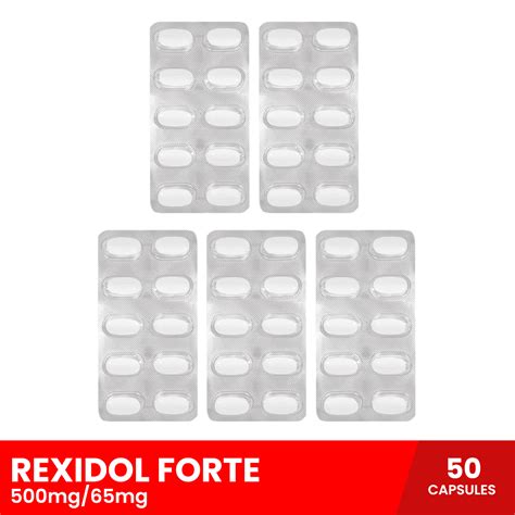 Rexidol Forte X 50 Tablets Paracetamol Caffeine For The Relief Of