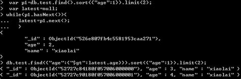 Mongodb分页的两种方法 滚雪球666 博客园