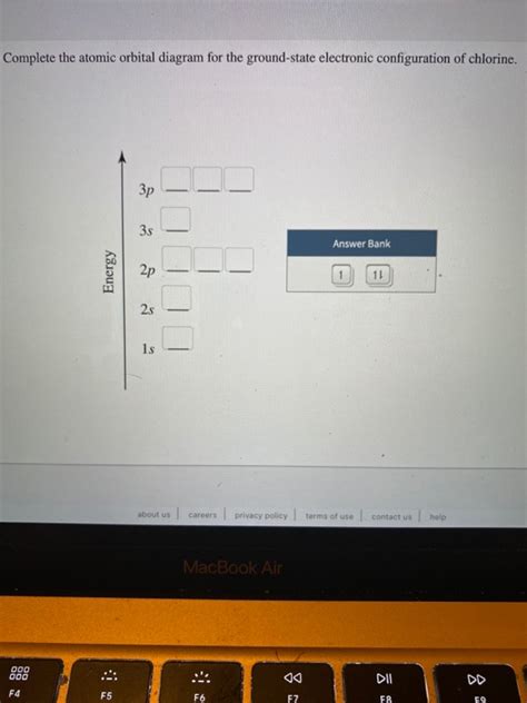 Solved Complete The Atomic Orbital Diagram For The