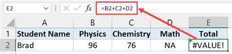 ᐉ ¿cómo Solucionar El Error Valor En Excel