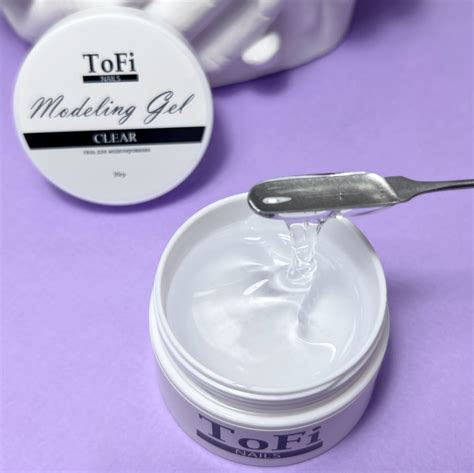 Гель для моделирования Modeling Gel ToFi Clear 30 г купить в магазине ...
