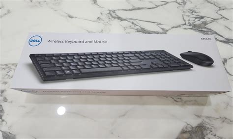 Dell Wireless Keyboard And Mouse Km636 Computers And Tech Parts And Accessories Computer Keyboard