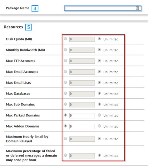 Setting Up CPanel WHM Packages Hostwinds
