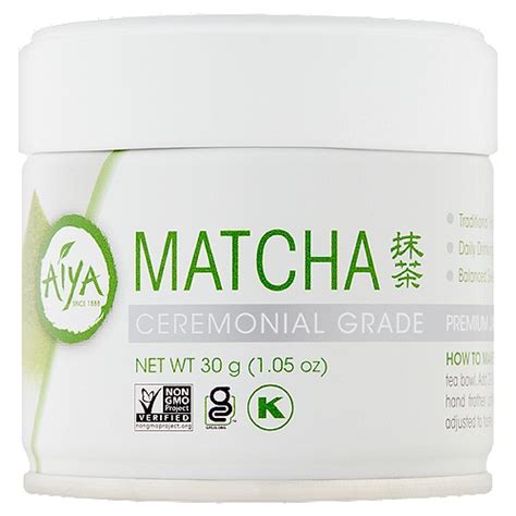 Aiya Ceremonial Grade Matcha 105 Oz