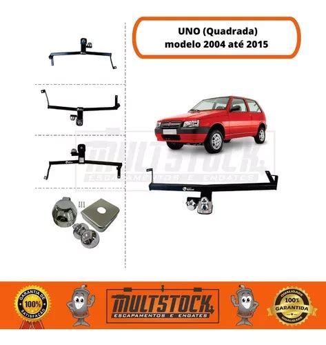 Engate Rabicho Reboque Fiat Uno Mille Completo Parcelamento Sem Juros