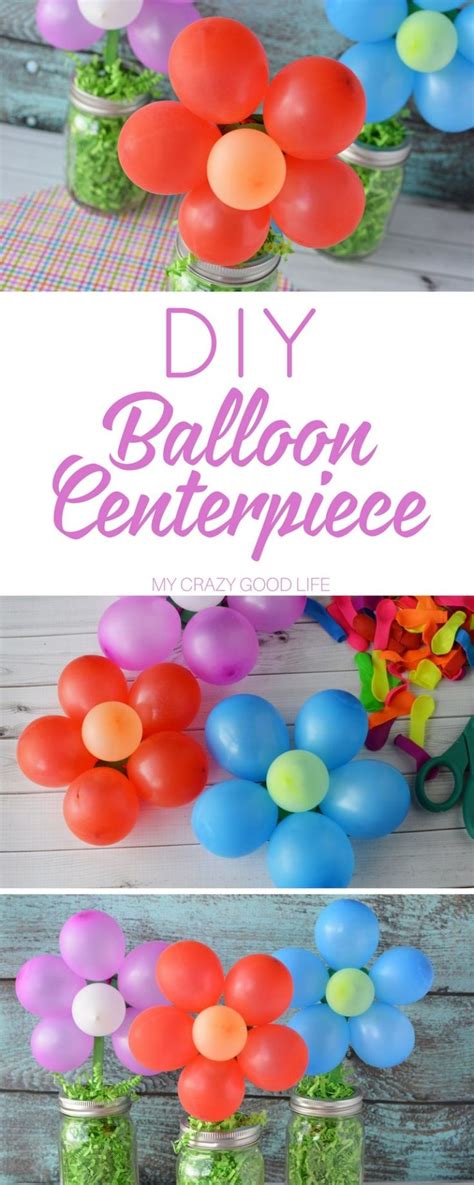 Diy Balloon Centerpiece Balloon Centerpieces Balloon Diy Balloons