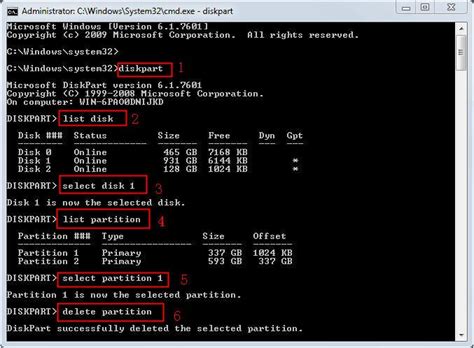 Using Diskpart To Delete Partition For Your Windows 7 8 10