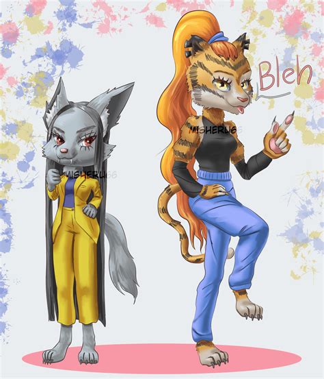 [for Hire] I Recently Do My Ocs Into They Chibi Version 💗 Art By Misheru66 R Furry