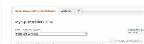 Mysql安装57x64 64bit版本的msi结果官网只有x86的msi？mysql 5725 只有x86 Csdn博客