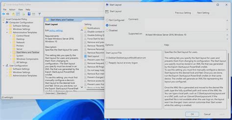 Taskbar And Start Menu Customization Intune