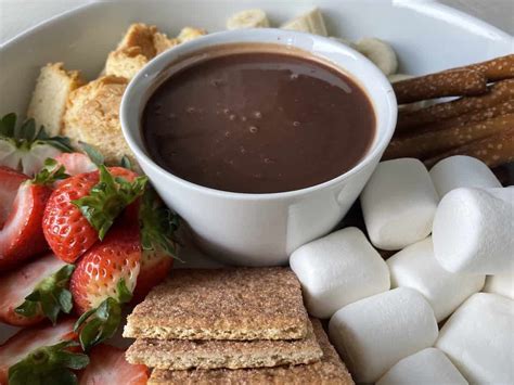 Chocolate Dipping Sauce Recipe • Fancy Apron