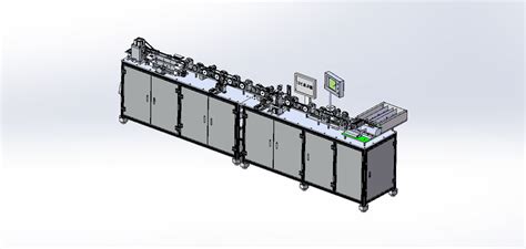 Resistor Component Inspection Line Drawing Mechstream