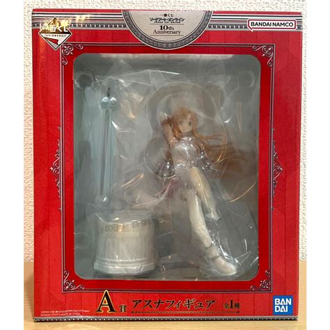 刀劍神域 Sao 日版 10週年 一番賞 亞絲娜 血盟騎士團 公仔 結城明日奈 蝦皮購物