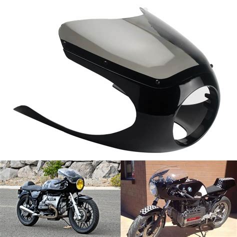 Uni Half Fairing Style Windshield Headlight Fairing Cowl Smoke Screen