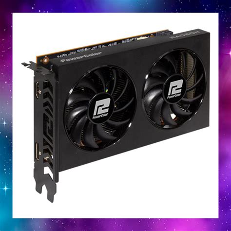 Vga การ์ดแสดงผล Powercolor Fighter Amd Radeon Rx6500xt 6500 Xt 4gb