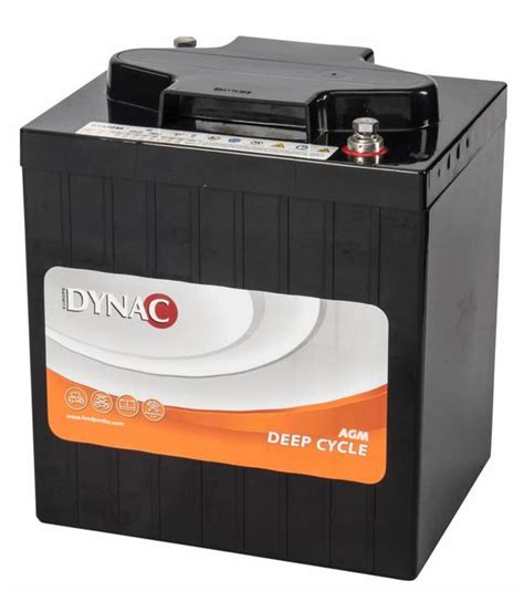Dynac Deep Cycle Accu Volt Ah Type DTA AGM Accu Service Holland