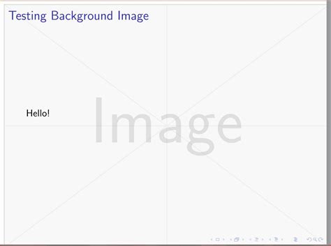 Background Image In Beamer Slides TeX LaTeX Stack Exchange