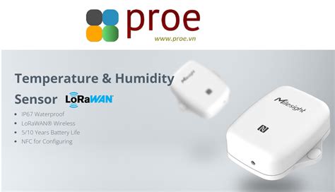 Em300 Th Temperature And Humidity Sensor Điện Tử Proe