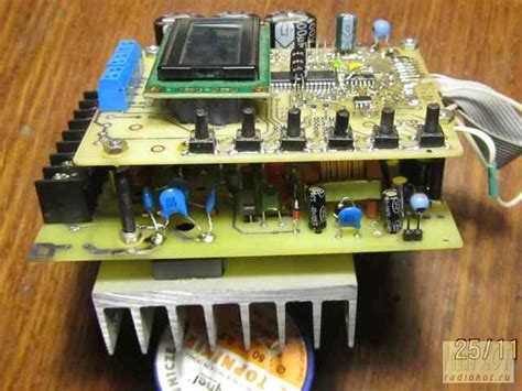 РадиоКот Простой преобразователь частоты для асинхронного электродвигателя