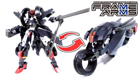 【バイクがロボットに変形！？】鬼とがったデザインの「rf 12 ウィルバーナイン」がかっこよすぎる！【フレームアームズ】 Youtube