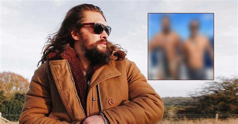 La célébrité d Aquaman Jason Momoa ne portant qu un pagne devient