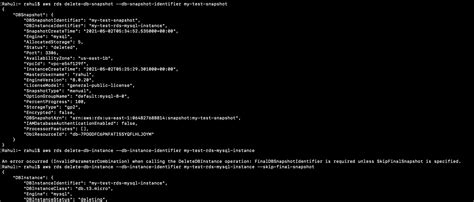 How To Manage An Aws Rds Instance Using Aws Cli