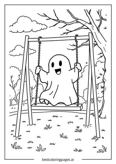 11 หน้าระบายสีภาพระบายสี ผี Pdf และ Png สำหรับพิมพ์ฟรี