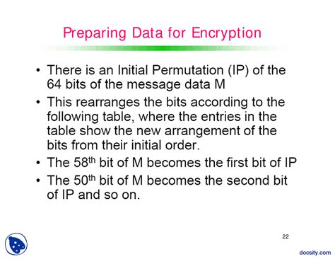 Conventional Encryption And Des Part 2 Computer Network Security Lecture Slides Docsity