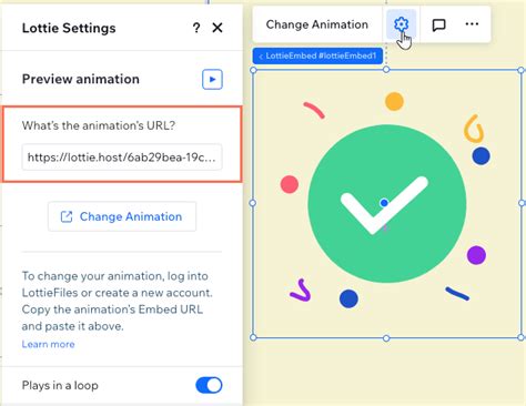 Studio Editor Adding And Customizing Lottie Animation Files Help Center Wix