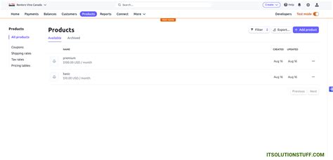 Laravel Cashier Stripe Subscription Example Tutorial ItSolutionstuff