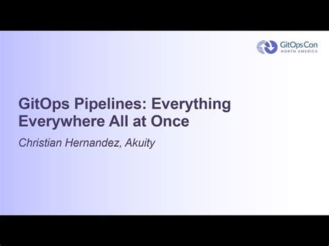 Free Video Gitops Pipelines Addressing Challenges In Multi Stage