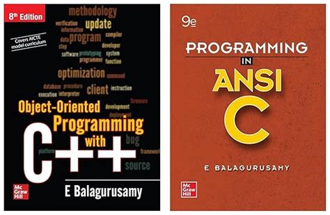 Buy Object Oriented Programming With C 8th Edition Ebalagurusamy And Programming In Ansi C
