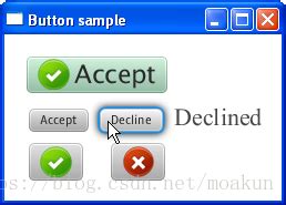 JavaFX UI控件教程四之Button