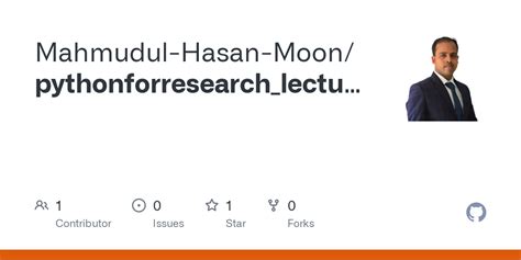Pythonforresearchlecturefilesclass Lecture 51ipynb At Main · Mahmudul Hasan Moon