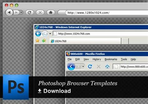 Free PSD Browser Templates Greepit