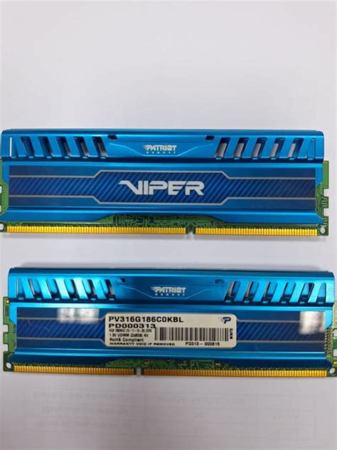 Patriot 16GB Pv316g1860kbl Ddr3