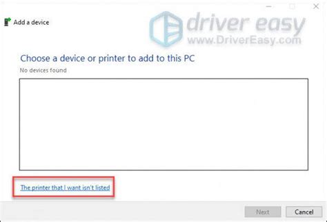 Fixed Network Printer Not Showing Up In Windows Driver Easy