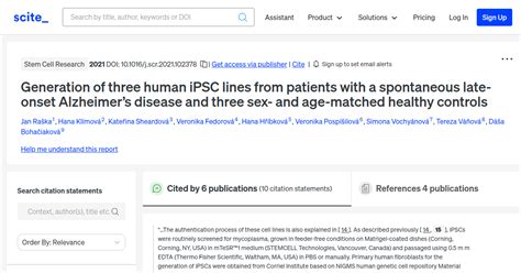 Generation Of Three Human Ipsc Lines From Patients With A Spontaneous